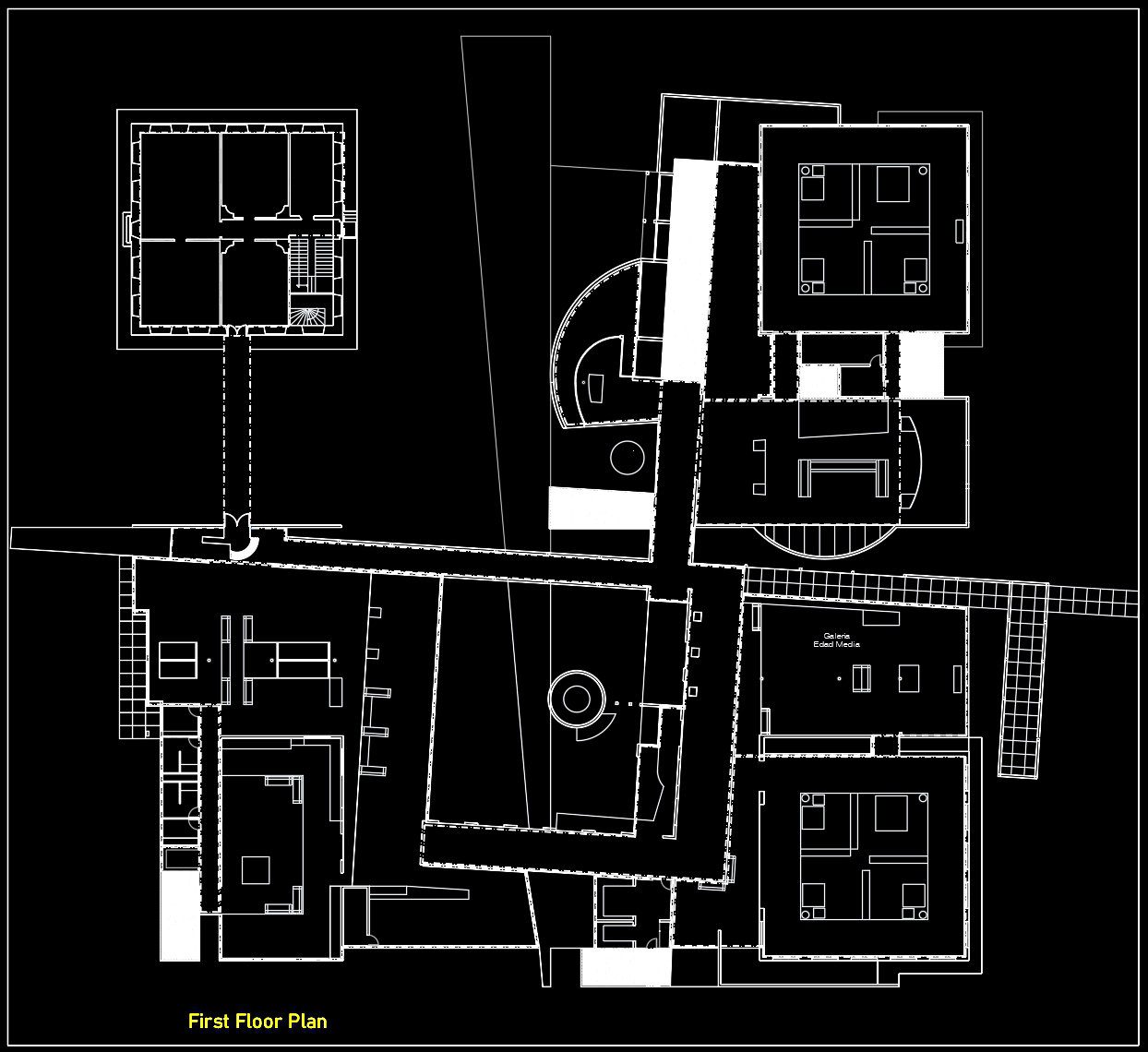 17. Free CAD Drawing Download – 3 Story Museum
