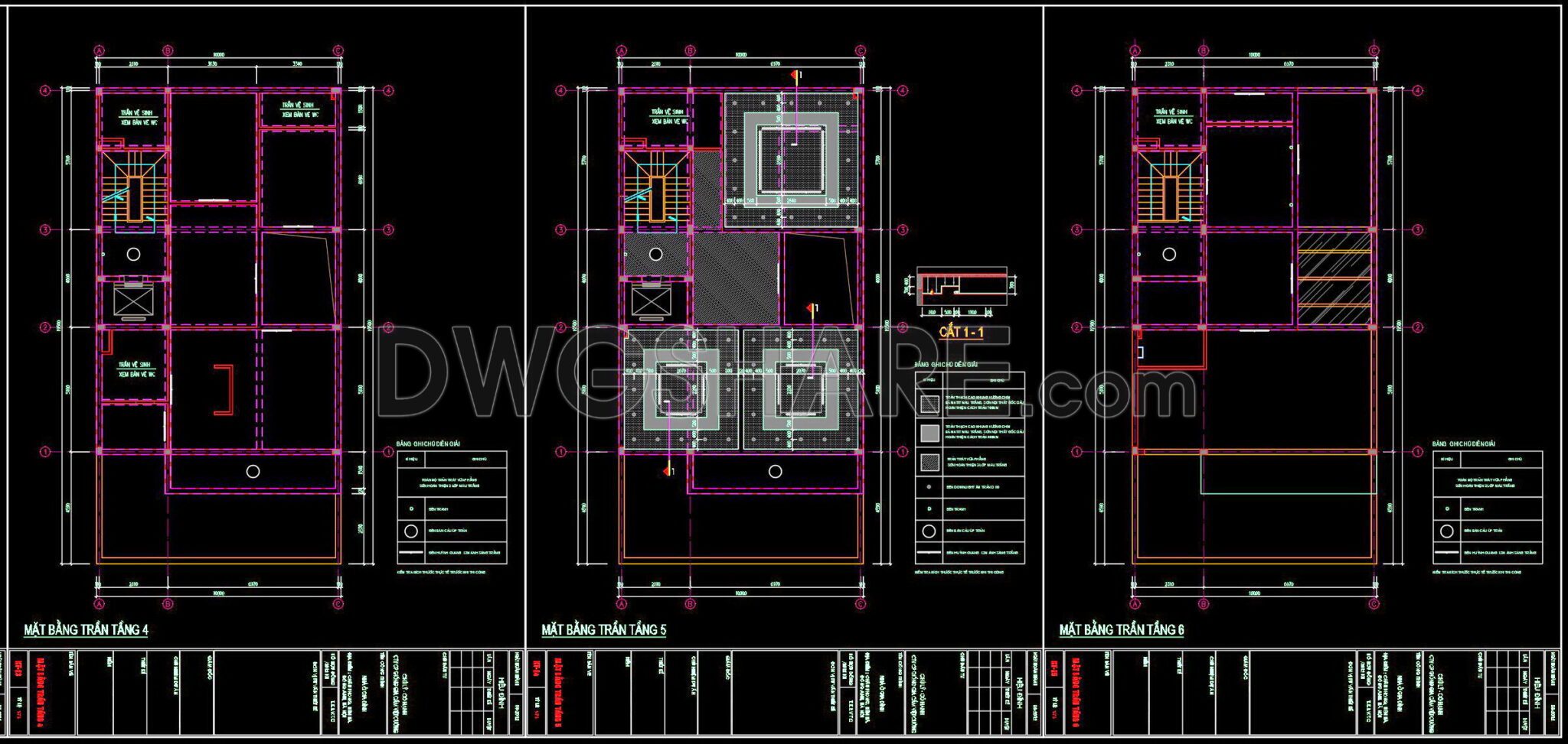 175. Free download of detailed CAD drawings of ceiling plans and ...
