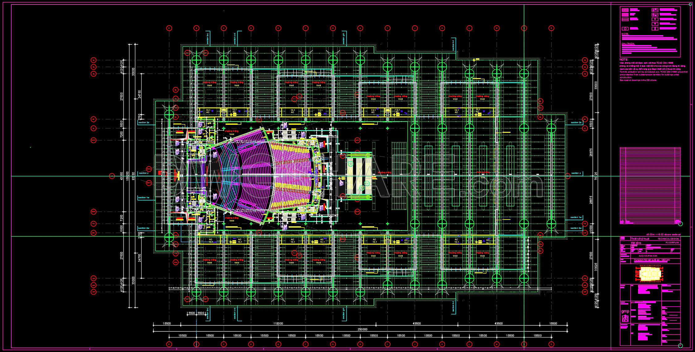 18. Free Download Cad Drawings Of The National Convention Center ...