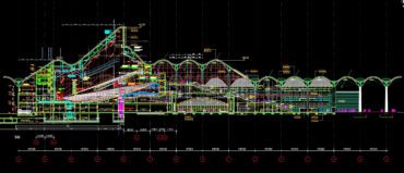18. Free Download CAD Drawings of THE NATIONAL CONVENTION CENTER – Vietnam
