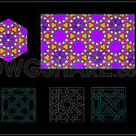 206. Download Free Cad Drawings Of Islamic Geometric Patterns (2 ...