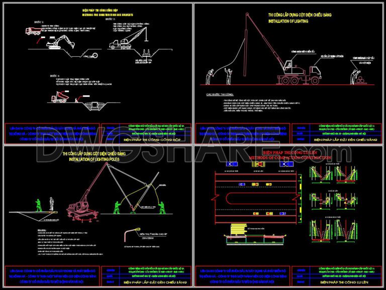 24. Download Free CAD Drawings for Construction Procedures