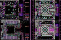 Holding Malls GRC Details AutoCAD File DWG