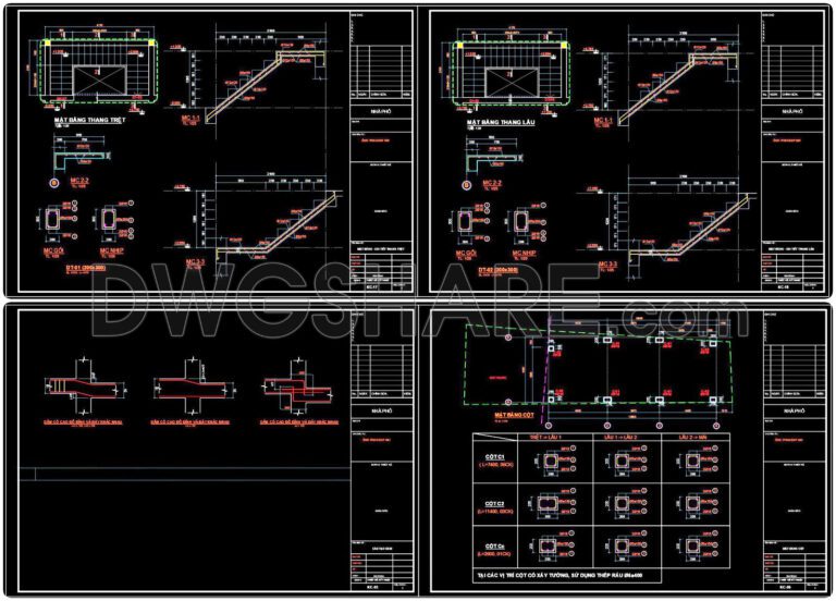 314. Download free CAD structural drawings for a 4.9m x 15m reinforced ...