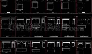 132. Autocad Drawing Of Typical Reinforcement Details of Beams For Download