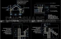 Tourist Resort Plan and Elevation AutoCAD File DWG