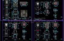 107.Mirrors CAD Blocks