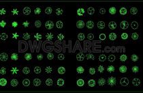 19.Wedding Hall Layout Plan and Elevations CAD