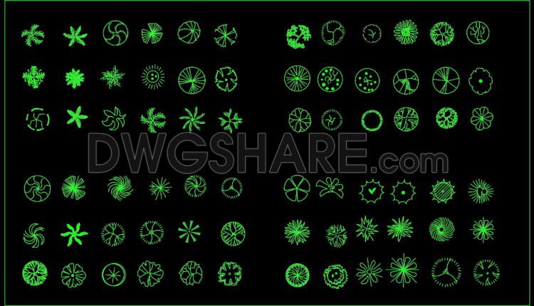 40. Trees Autocad Blocks Free Download - Free Cad Blocks, download DWG ...