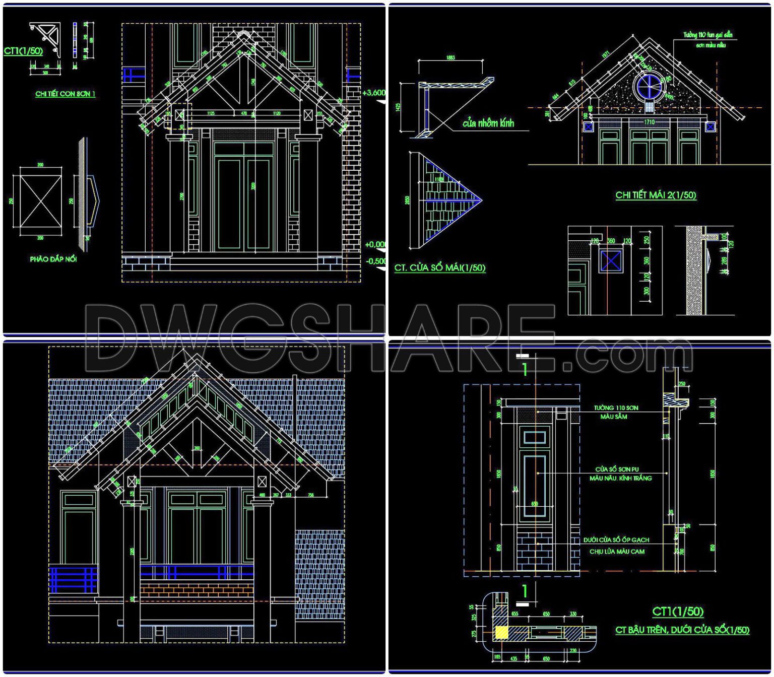 403. Free Download Detailed CAD Drawings of Residential Architecture