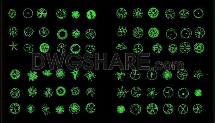 41. Trees Autocad Blocks Free Download - Free Cad Blocks, download DWG ...