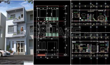 136. Free download of CAD design drawings for the Granturismo Hotel