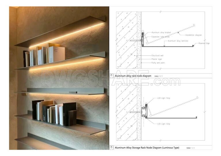 435. Free Download of CAD Drawings for Detailed Circular Staircase ...