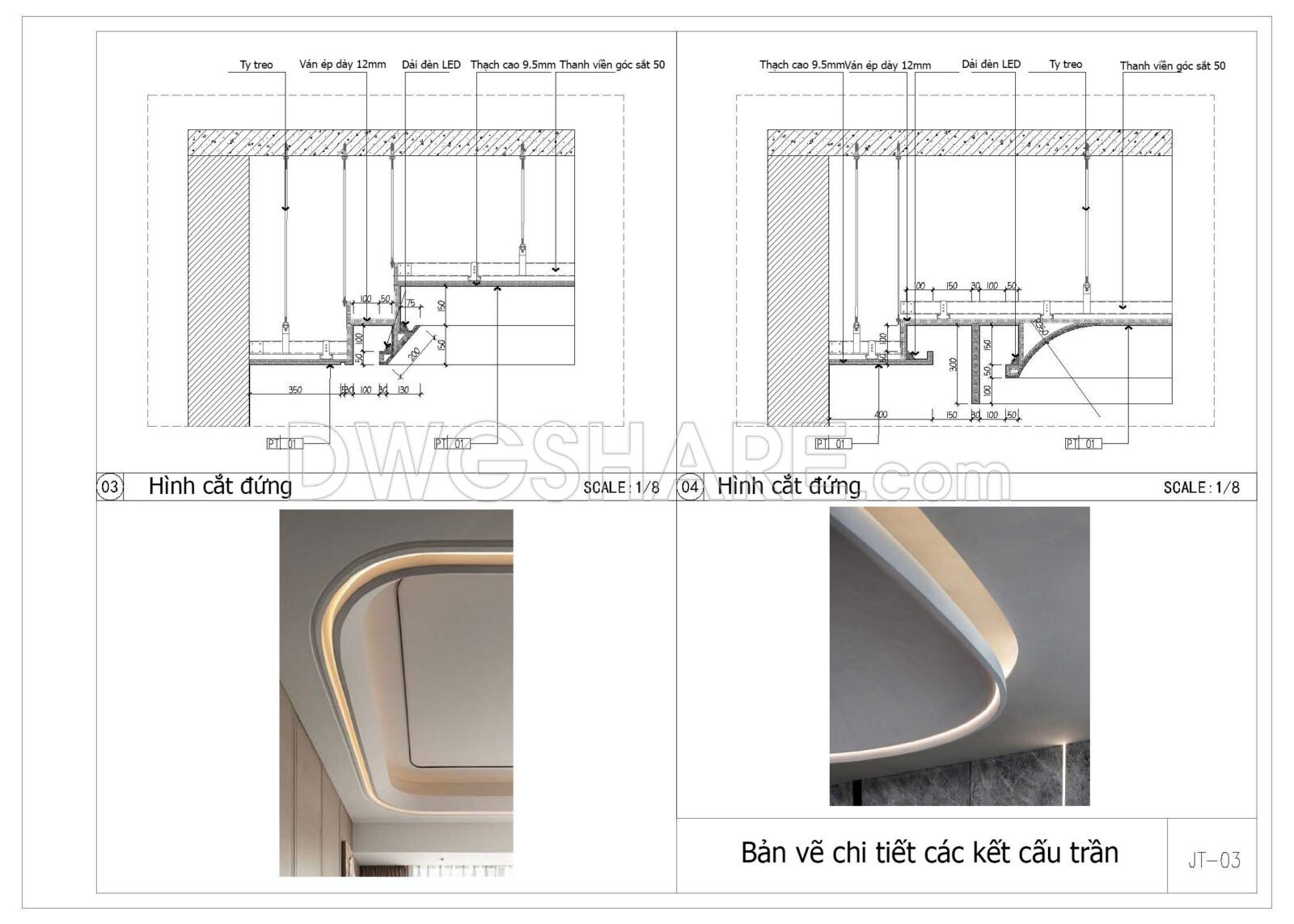 541. Free Download of Detailed CAD Drawing of Curved Ceiling for ...