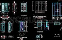 69.Free drawings of toilet for disabled persons in autocad
