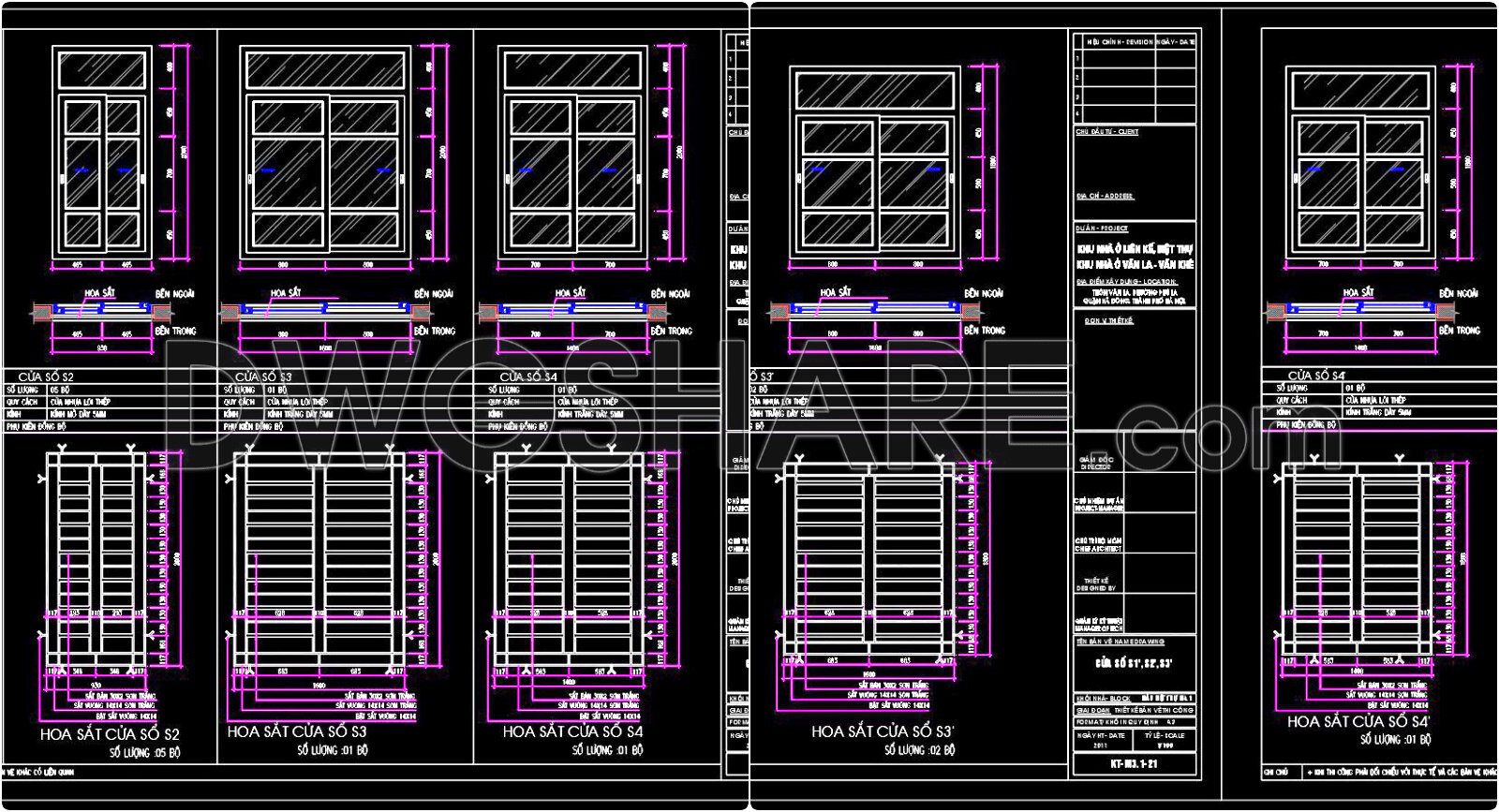 665. Detailed Cad Drawings Of Doors, Windows For Download - Free Cad ...