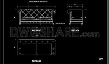 847. Free CAD Drawing of Double-Layer Window – Glass & uPVC Louver Design