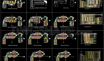 90. Download CAD Floor Plan Drawings of the First-Floor Functional ...