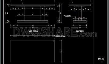 Dining table Archives - Free Cad Blocks, download DWG models for ...
