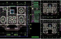 602. Free Download CAD File – Atrium Roof Grid Structure Details