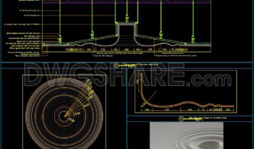 AutoCAD drawings for detailed ceiling designs are available for download