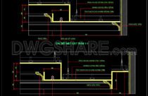136.Autocad Drawing Of Cornices and molding For Download