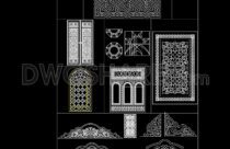 107.Mirrors CAD Blocks