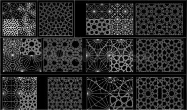 192. Free Download of Decorative Pattern Design CAD Blocks