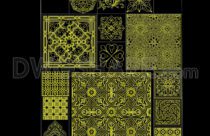206. Download free CAD drawings of Islamic Geometric Patterns