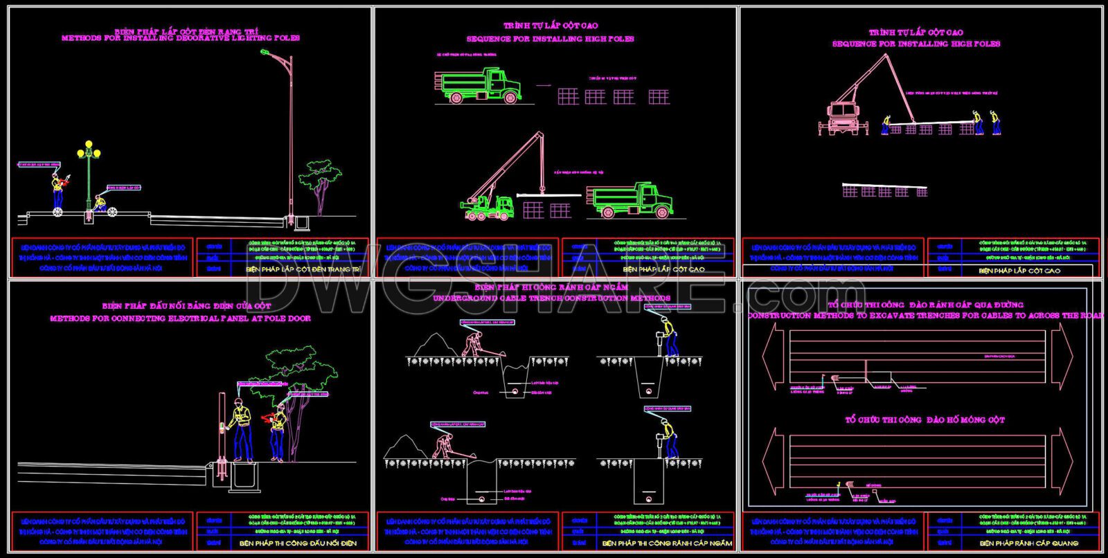 25. Free CAD Road Construction Details & Specifications