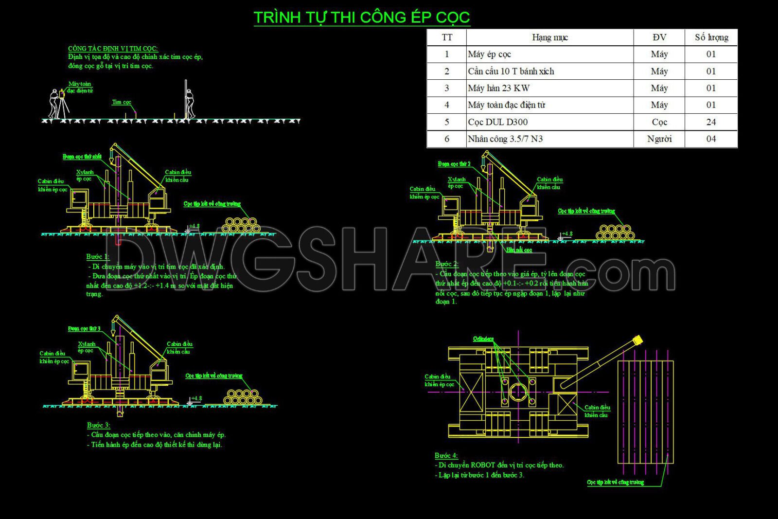 28. Download Free Pile Foundation Construction CAD Drawings