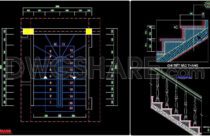 433. Download free CAD drawings of detailed construction for a glass ...