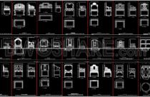 243. CAD Library for Beauty and Hair Salon Equipment – Free Download ...