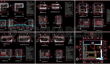 28. Free Download of Public Hospital CAD Drawings