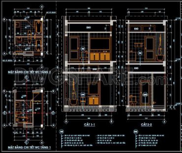 363. Free download of CAD technical drawings for the construction of ...