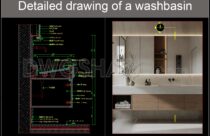 358. Free CAD Drawing Modern Console Table Design