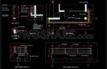 9. Library of CAD blocks for gym and entertainment space displays