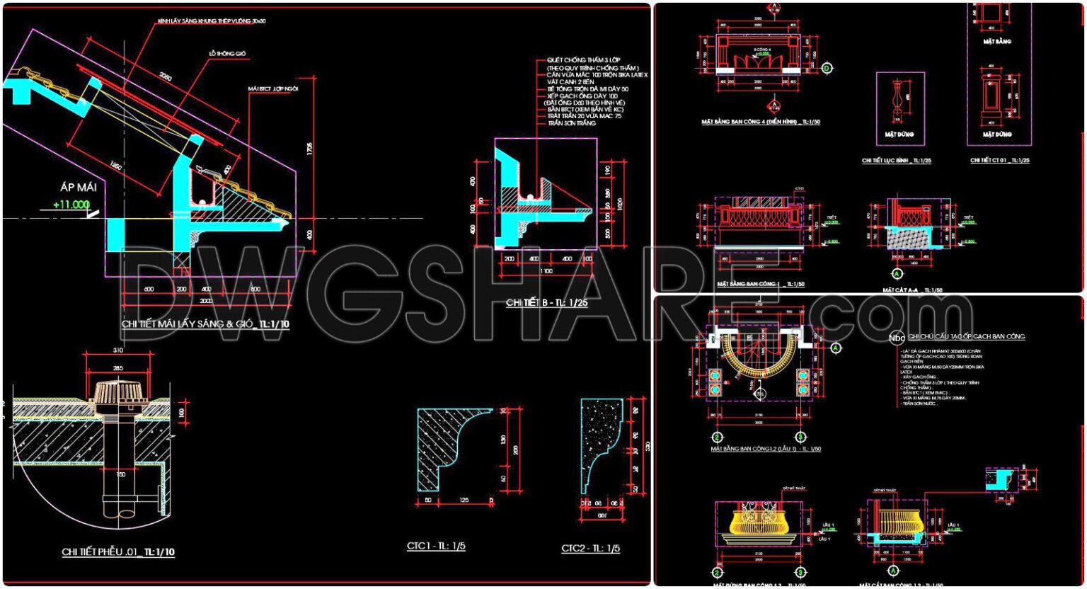 407. Download Free Detailed Residential Architectural CAD Drawings
