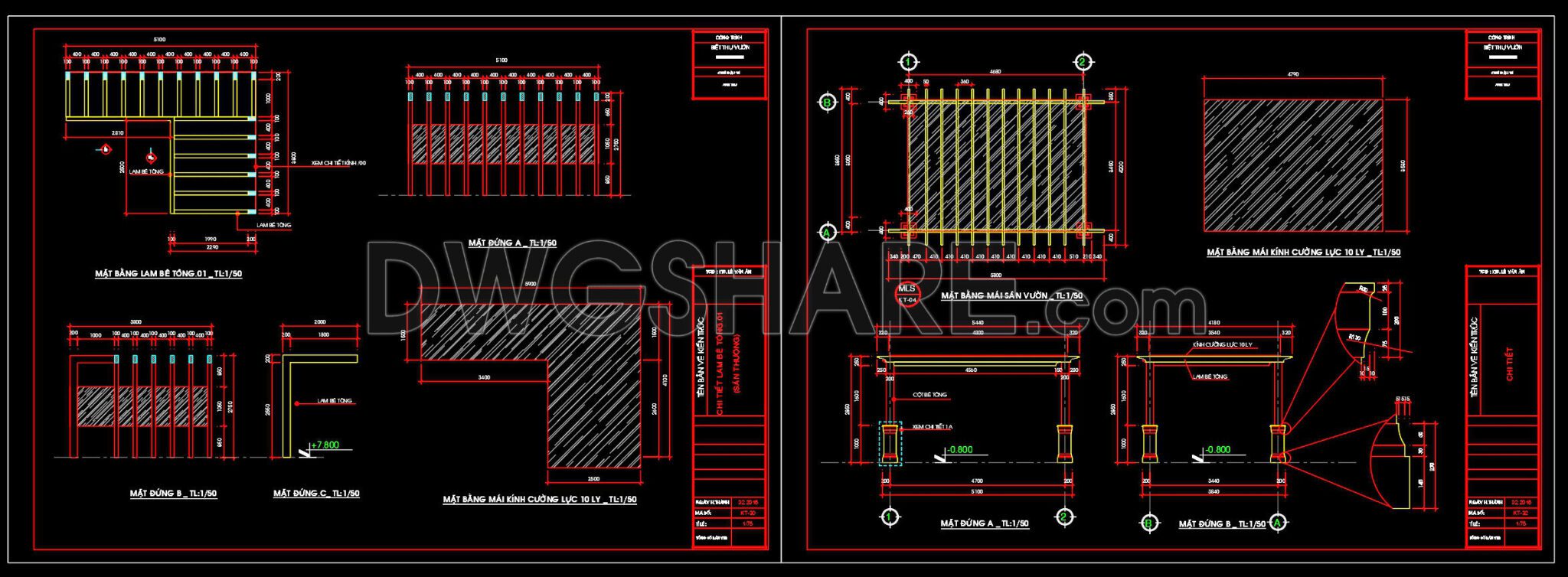 407. Download Free Detailed Residential Architectural CAD Drawings