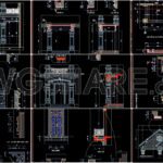 411. Free Download Classic Door And Window Cad Drawings With Arches And ...
