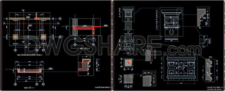 411. Free Download Classic Door and Window CAD Drawings with Arches and ...