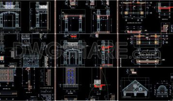 165. 3-Storey Townhouse Plumbing CAD Drawing Free Download