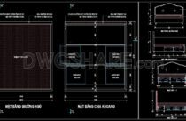 637. Download free AutoCAD DWG of bridge deck plan and elevation details
