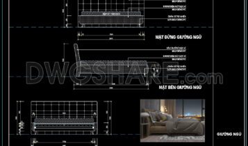 881. Residential Wooden Door Installation Detail CAD File Download