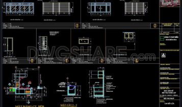 38. Free Download Living Room Stool Detail CAD Drawing
