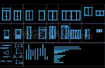 543. Free CAD Frameless Glass Railing Detail DWG