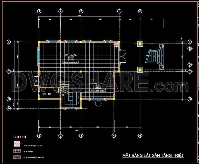 86. Download free detailed CAD drawings of floor plans for a 3-story ...
