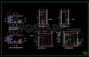 21. Free Download of CAD Floor Plans for a 29-Story Apartment Building