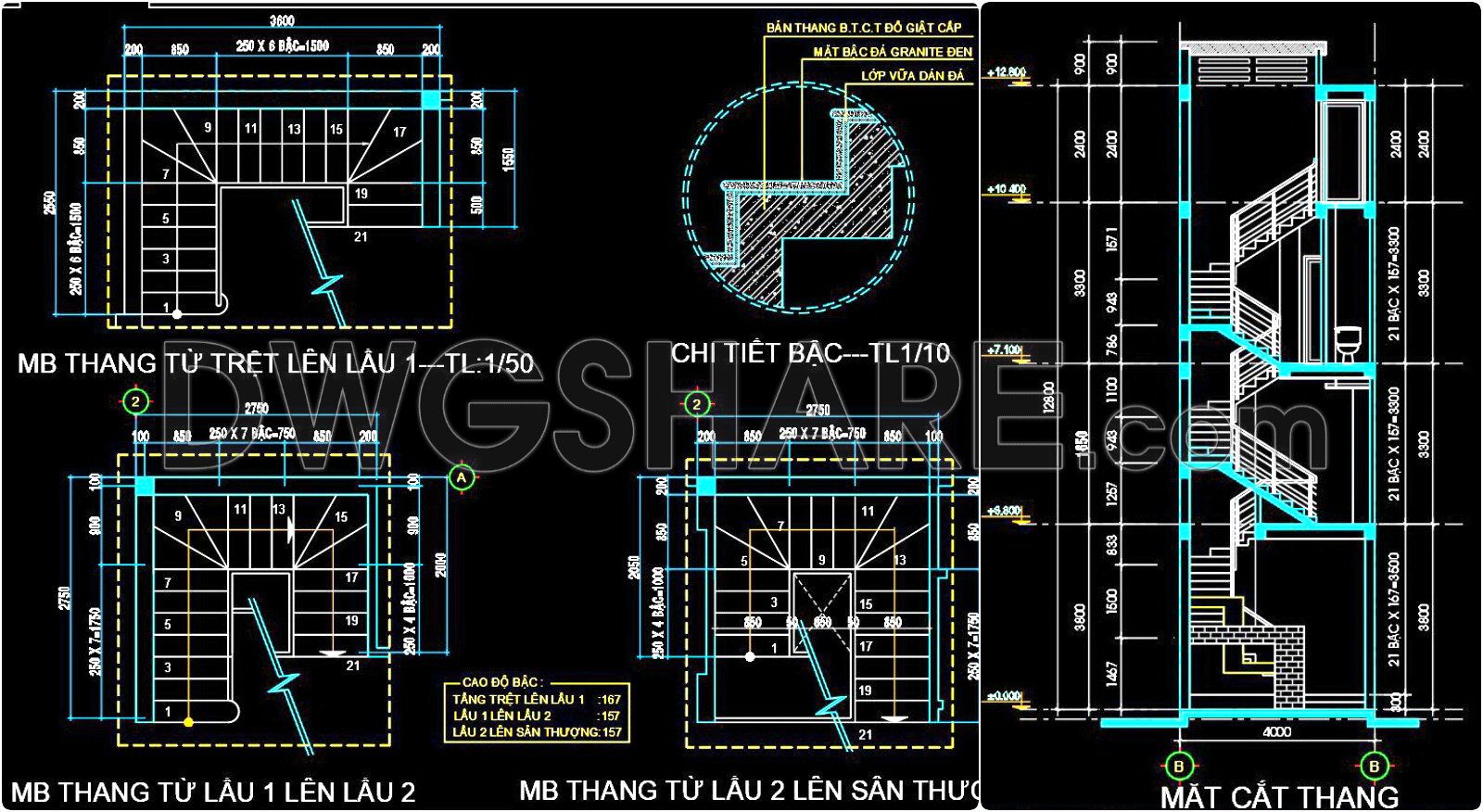 310. Free Download Modern Staircase Design with Steel Balustrade ...