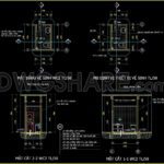 376. Free Dwg Download 5 Professional Bathroom Construction Detail ...